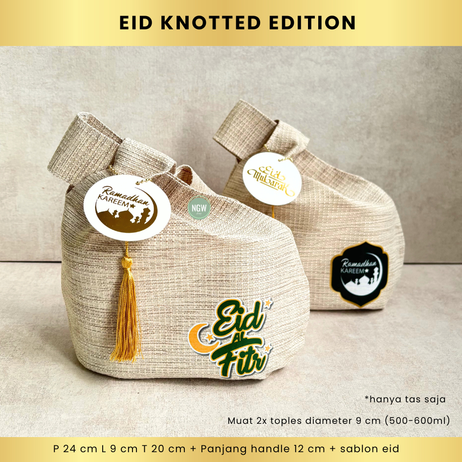 Eid knotted JOY EID hamper bag uk 24 x 9 x 20 cm goodie bag EID al-Fitr ...