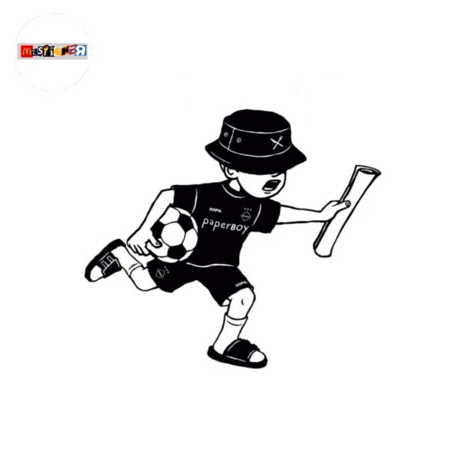 Paperboy paris x sophnet fcrb japan x suicoke logo sticker | Shopee ...