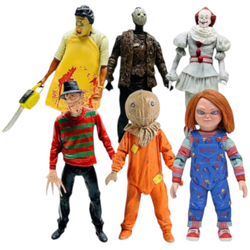 Action Figure Anime Horror Neca Chucky Trick R Treat Freddy Krueger