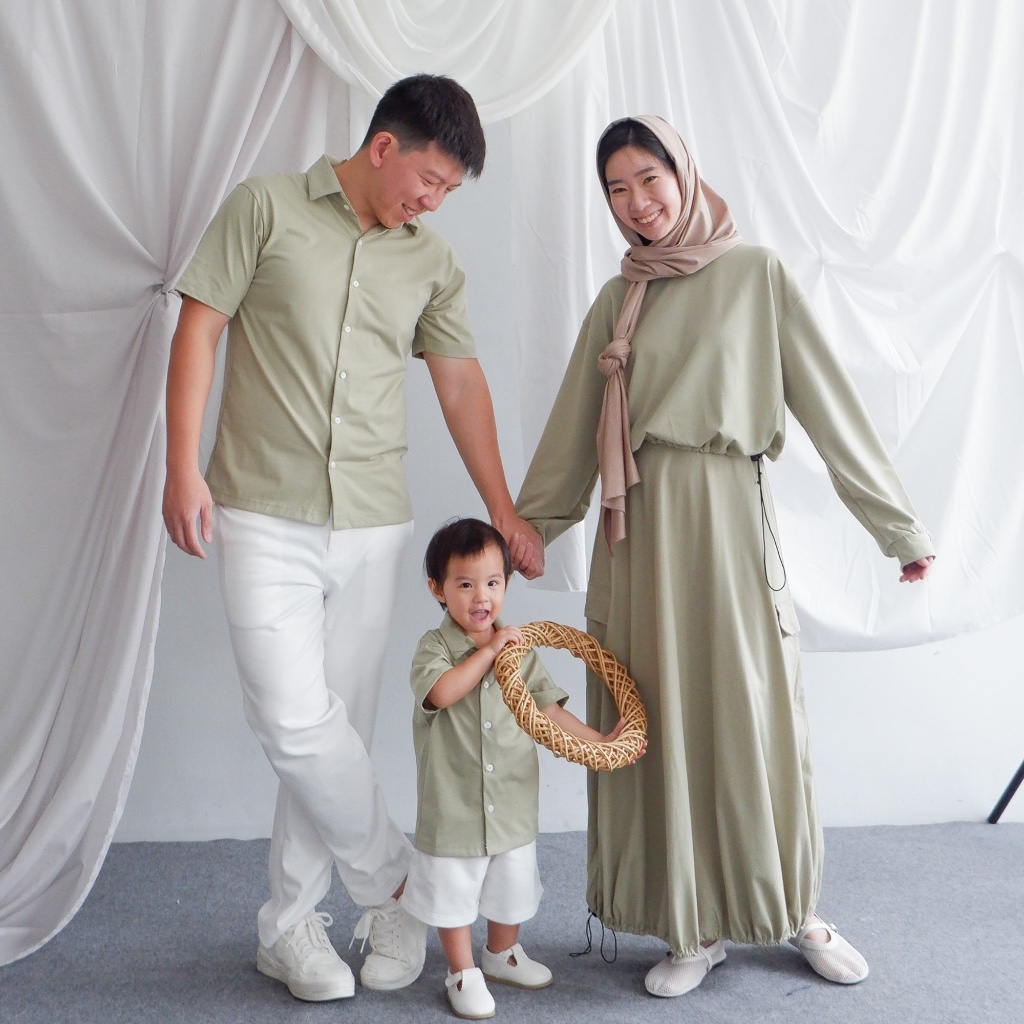 Isla Lydia Family Sage Green - Family Clothing Set - Couple Clothes ...