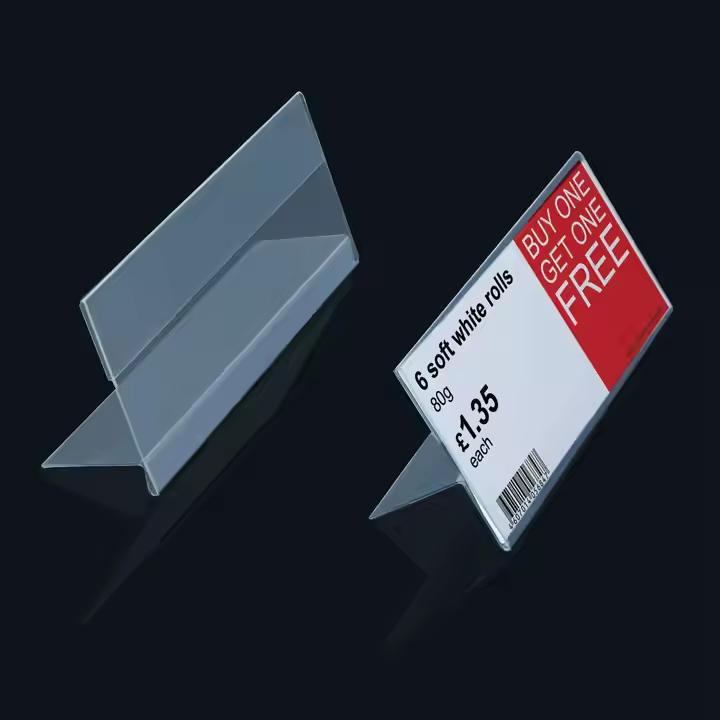 Acrylic Product Price Tag Minimarket Slip Price Label / AC53 Acrylic ...