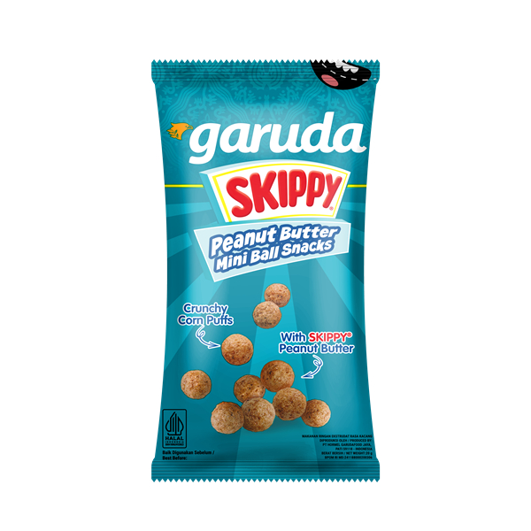 Garuda SKIPPY PEANUT BUTTER WAFER CONE MINI BALL SNACKS CRUNCHY CORN ...