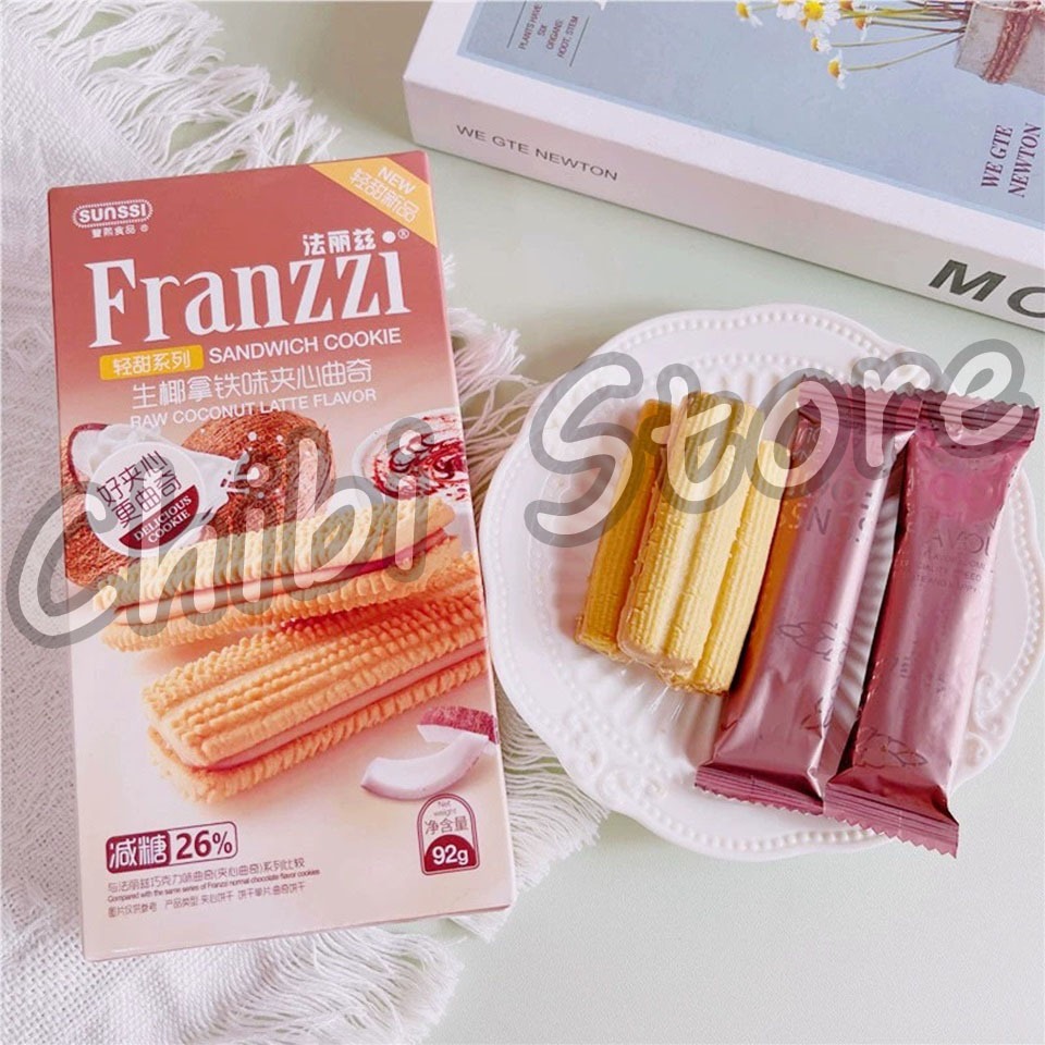 Franzzi Sandwich Flavored Raw Coconut Latte Biscuits - Franzzi Biscuits ...