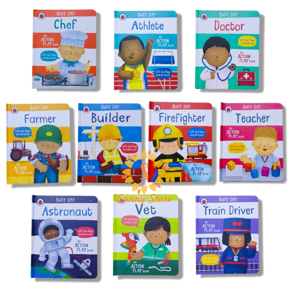 Busy Day an Action Play Book - Segel - Busy Book, Lift the Flap ...