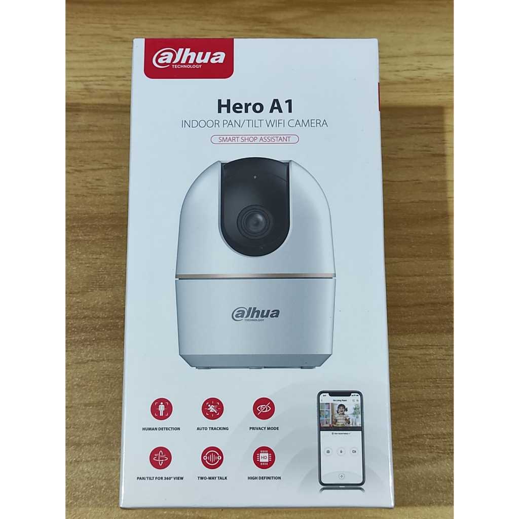 Dahua HERO A1 Wireless CCTV Camera 3MP + Micro SD 64GB Indoor IP CCTV Camera DAHUA HERO A1 Two ...