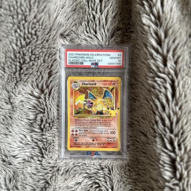 Pokemon CHARIZARD CELEBRATION 2021 CLASSIC COLL BASE SET PSA 10 | Shopee Singapore