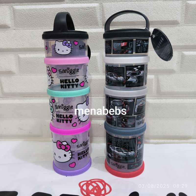 Smiggle Large Snack and Stack container original store | Shopee Singapore