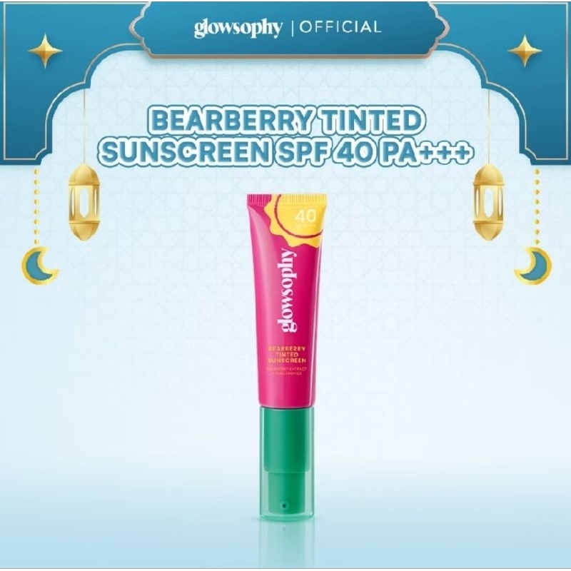 [NEW LAUNCH] Glowsophy Bearberry Tinted Sunscreen SPF 40 PA+++ with ...