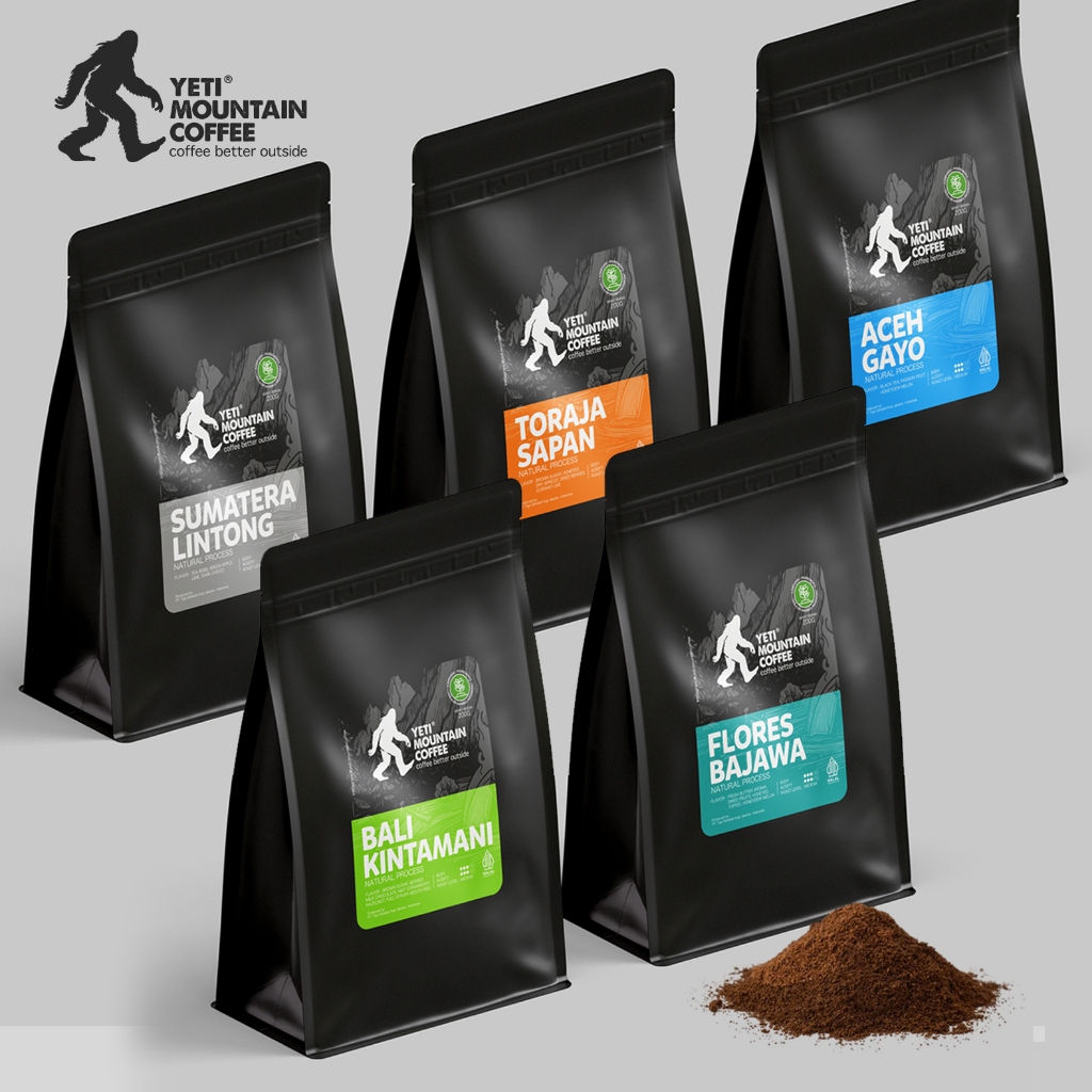 Yeti Mountain Coffee - Ground Coffee 200g | Shopee Singapore