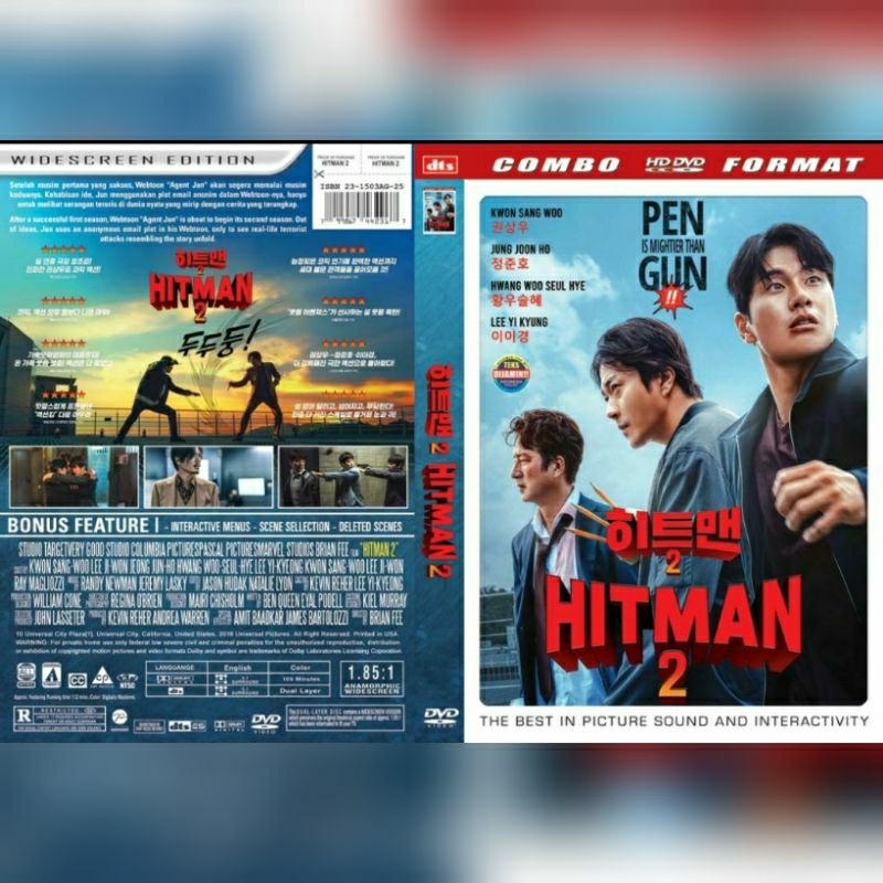 Dvd Hitman 2 2025 (Kwon the Woo) | Shopee Singapore