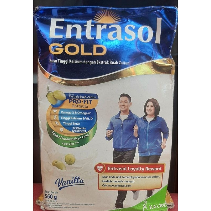 Entrasol GOLD VANILLA 560g (RIJEK BOX) | Shopee Singapore