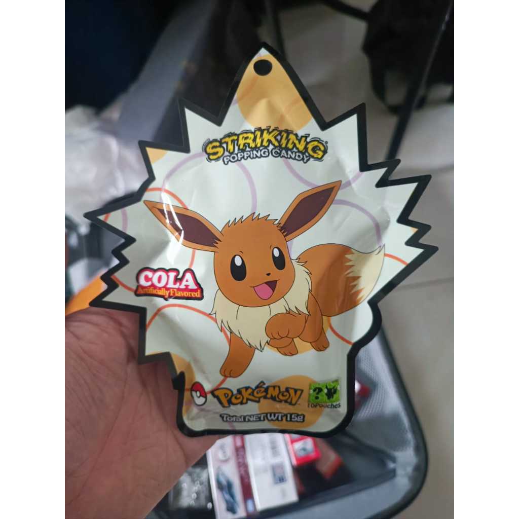 Pokemon Striking Popping Candy - Cola Eevee Original | Shopee Singapore
