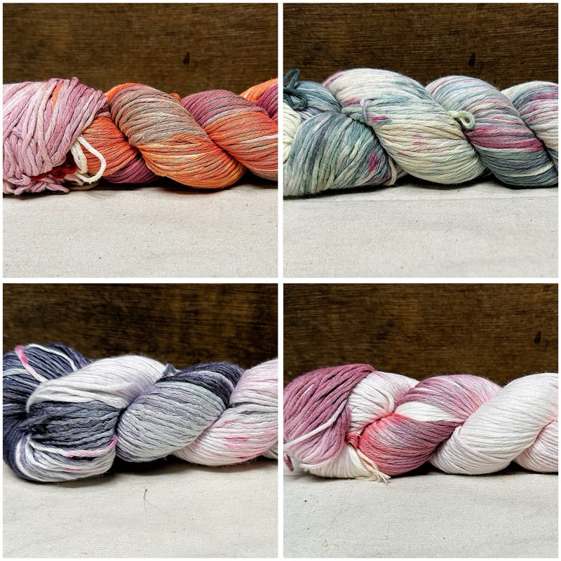 SCB Ombre Knitting Yarn 50 colors (hand dye / hand dyed / combed ...