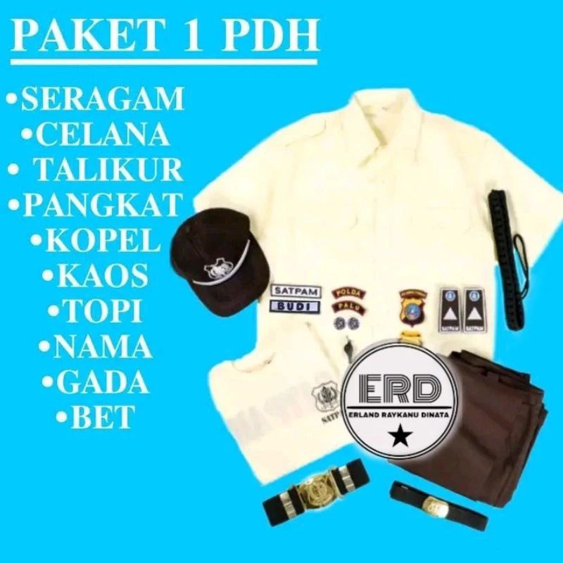 King Boanks Latest Pdh Security Guard Uniform 2025-2026 Cream Color ...