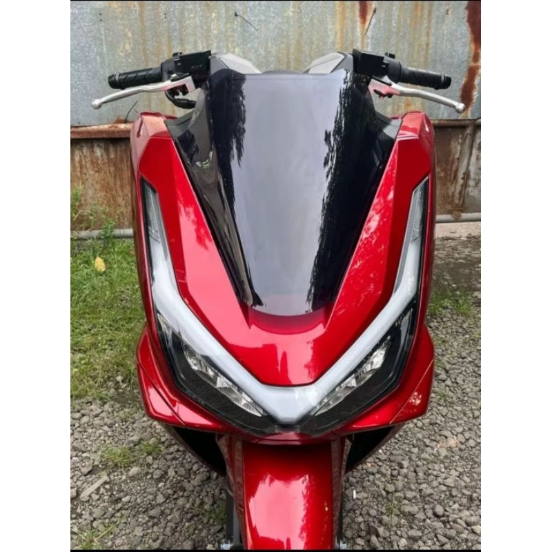 Windshield Pcx160 New 2025 Short Standard Type. Latest Pcx160 Visor ...