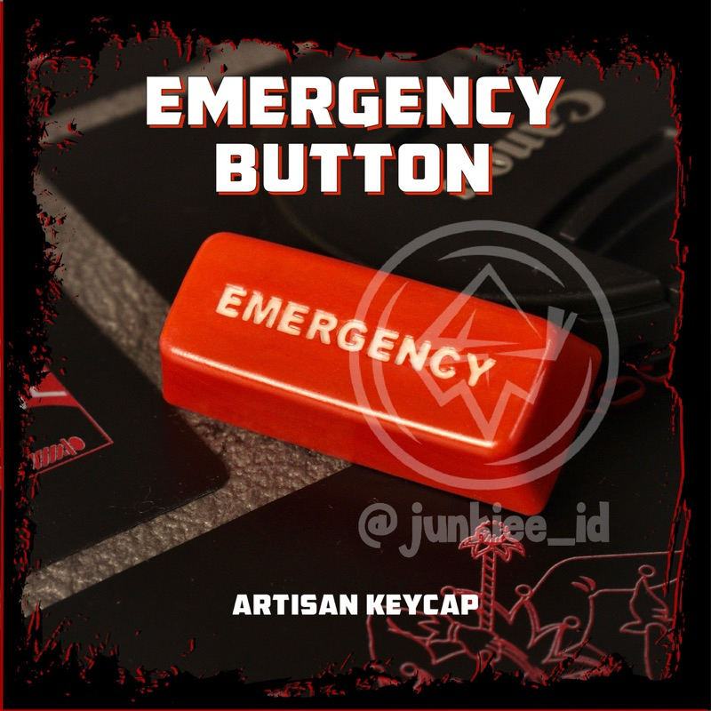 Emergency artisan keycaps SHIFT ENTER keycap 2.25u artisan mods panic ...