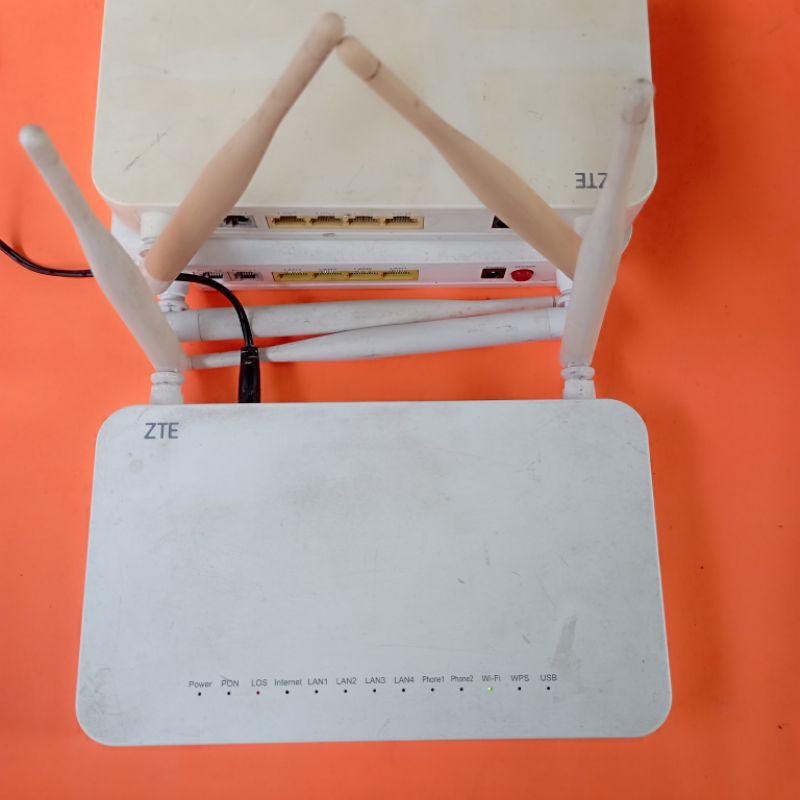 ZTE ZXHN F609 v3 GPON ONT WIRELESS ROUTER | Shopee Singapore