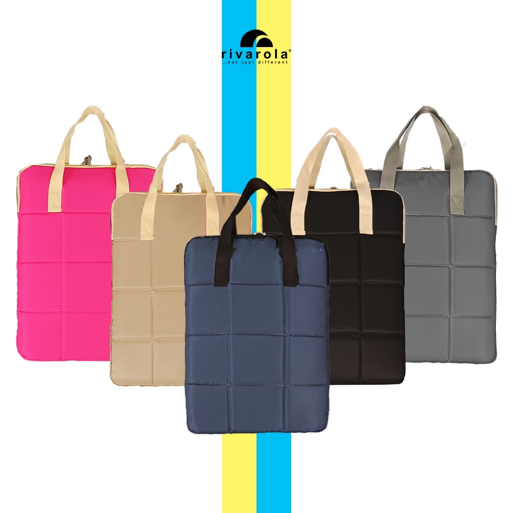 Korean Style Vertical Puffy Laptop Bag - 14 inch Aesthetic Vertical ...