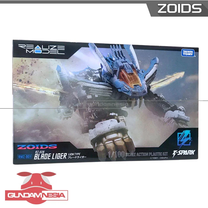 [Zoids] RMZ-001 Blade Liger – 1/100 Realize Takara Tomy Model | Shopee Singapore