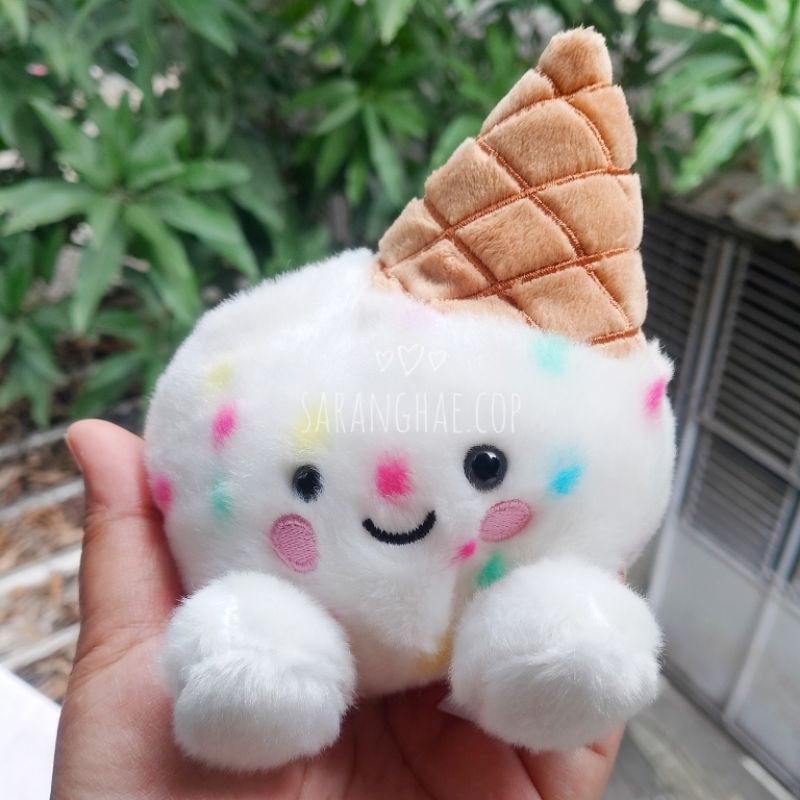 Original Palm Pals Ice Cream Cone PalmPalms Ice Cream Doll No Tag ...