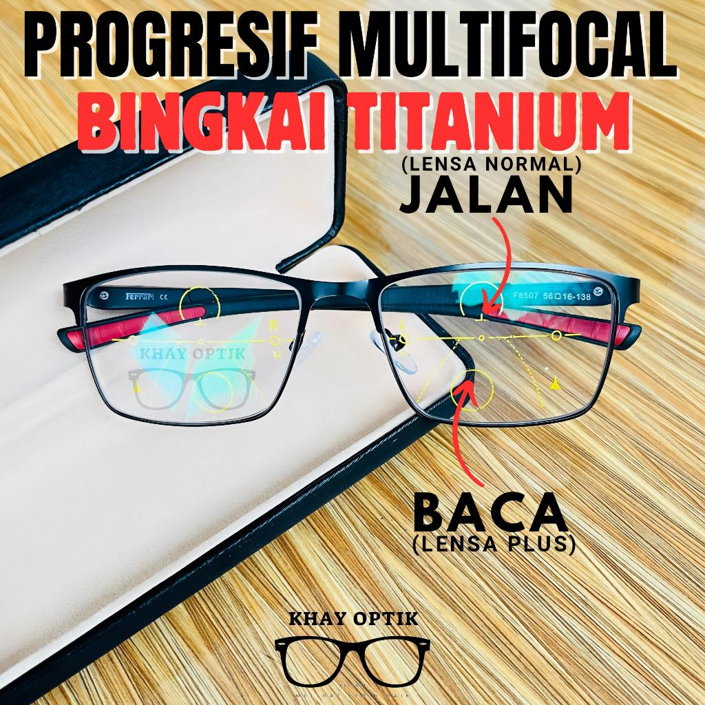 Men's Progressive Plus Reading and Walking Glasses with Bluechromic ...