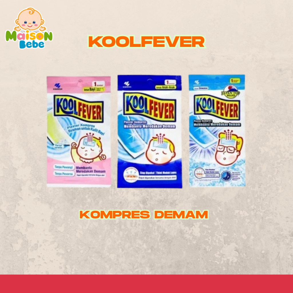 KOOLFEVER Child, Baby | Fever Compress Plaster Sachet | Shopee Singapore