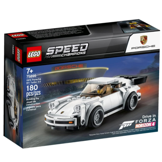 LEGO Speed Champions 1974 Porsche 911 Turbo 3.0 75895 Building Kit (180 ...