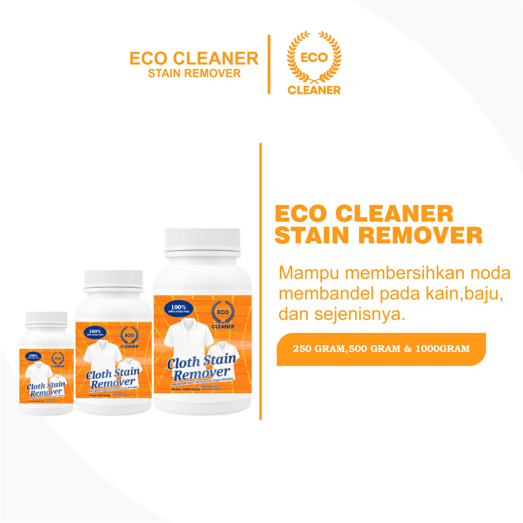 ECO - Clothes Stain Remover / Stubborn Stains on Clothes Without ...