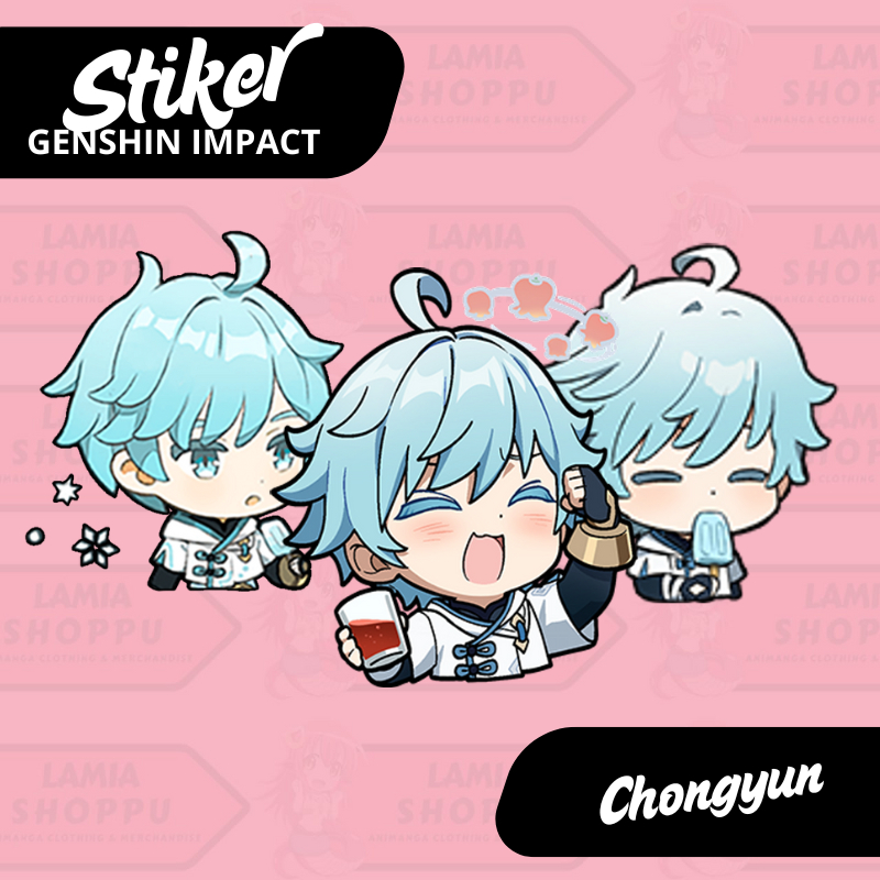 Genshin Impact Chongyun Sticker | Chongyun Genshin Sticker | GI ...