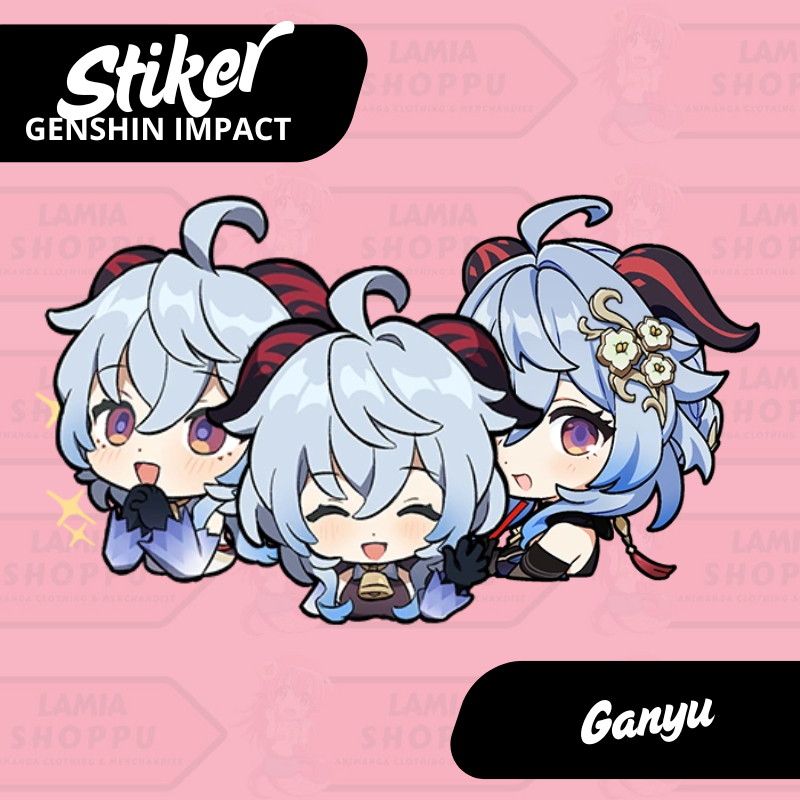 Genshin Impact Ganyu Sticker | Ganyu Genshin Sticker | Sticker Ganyu GI ...