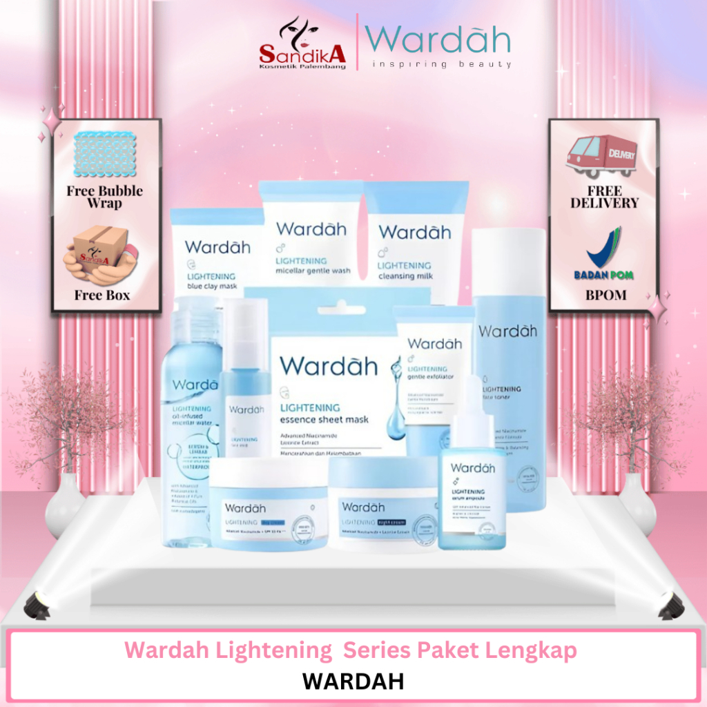 Wardah Lightening complete package | Complete Wardah Lightening Series ...