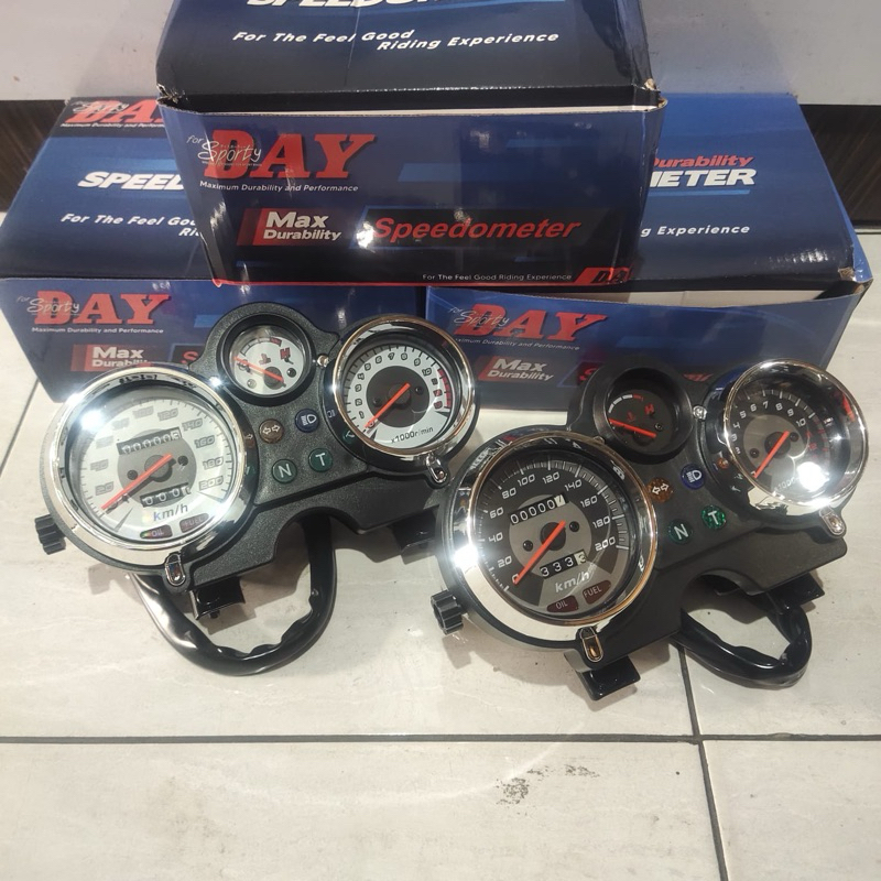 LAYAR HITAM PUTIH Ninja SS/R speedometer - white screen - black screen - DAY brand | Shopee ...