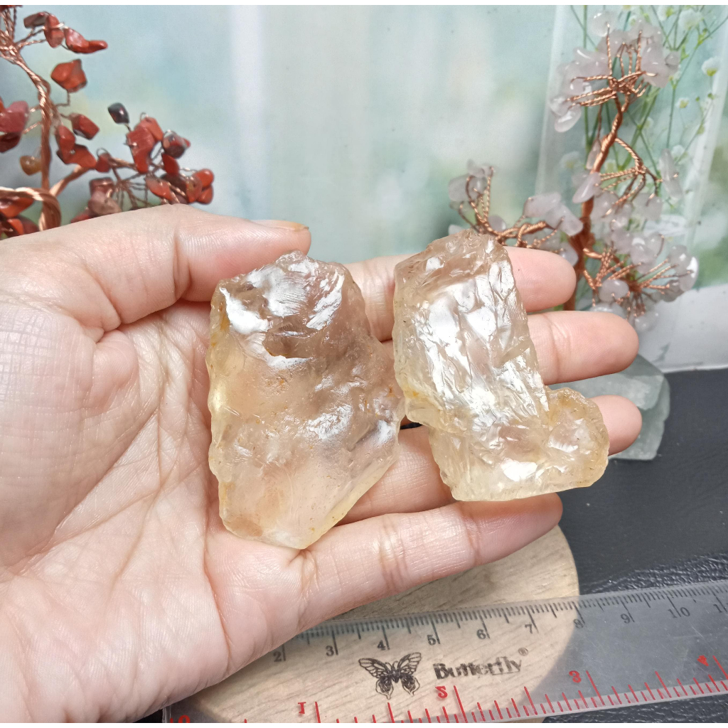 Batu Golden Healer / Yellow Hematoid Quartz Rough / Raw Natural (5 ...