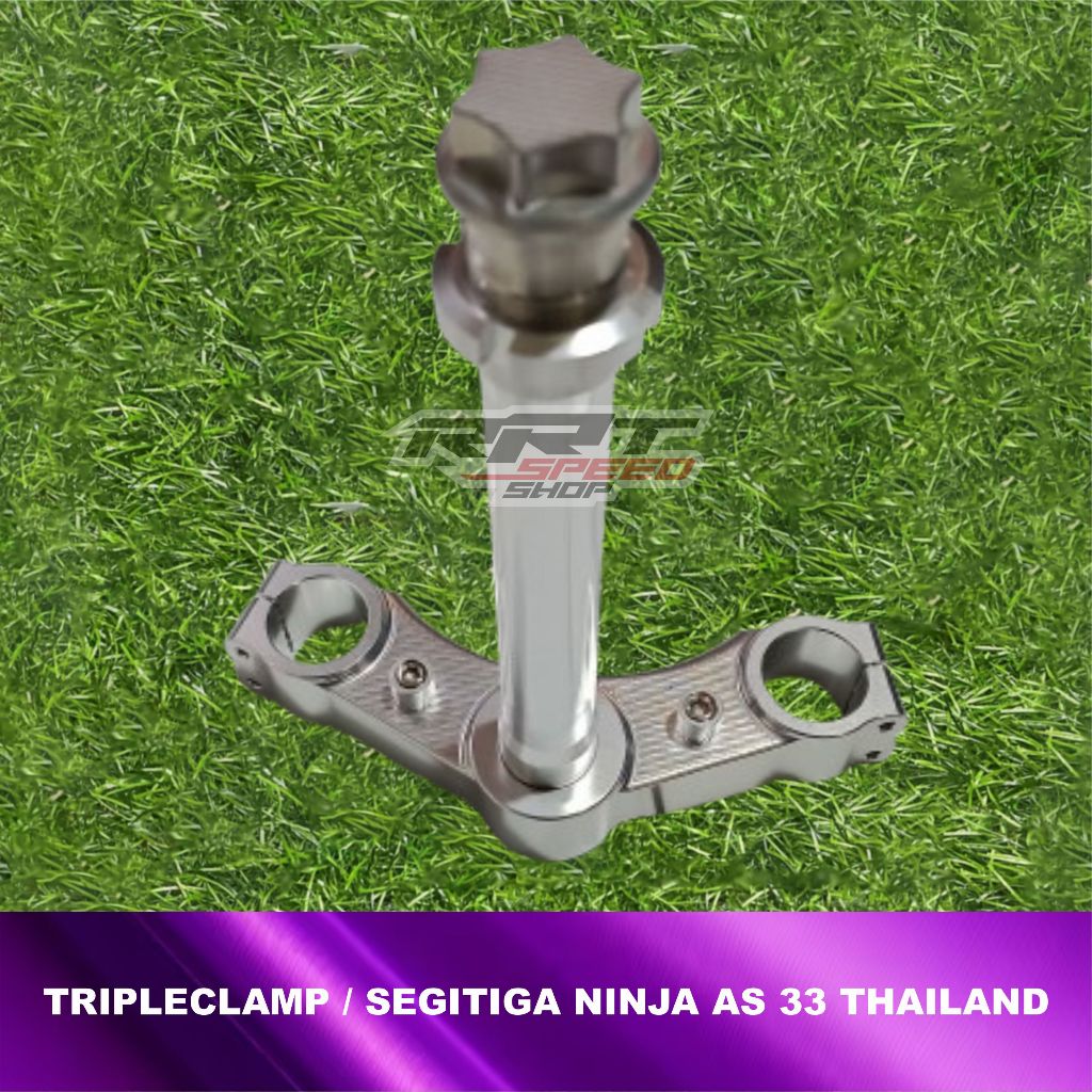 Ninja AS 33 ALUMUNIUM CNC THAILAND TRIANGLE TRIPLECLAMP | Shopee Singapore