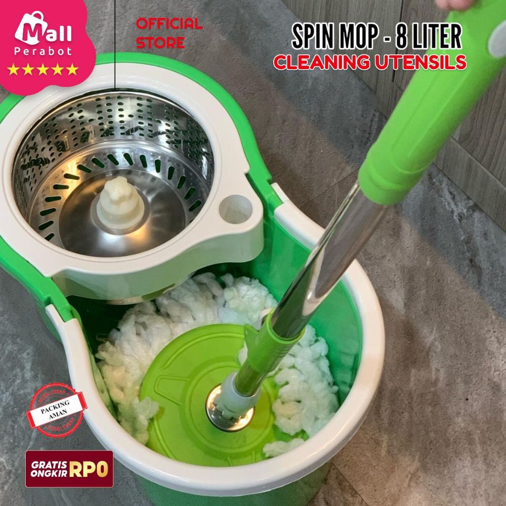 Furniture Mall | Tornado Large Spin Mop | 8 Liter Bucket Mop Rotary ...