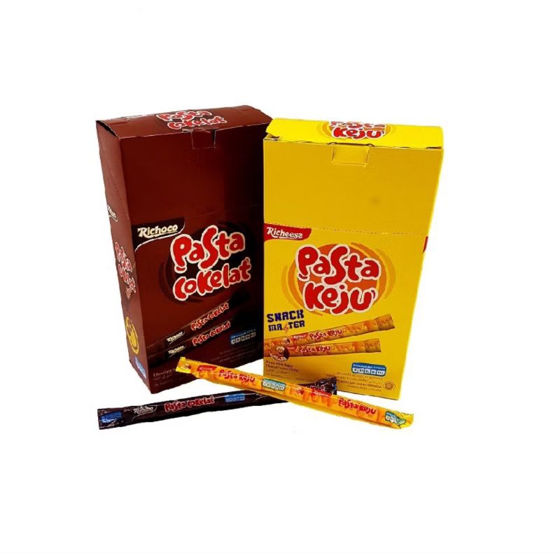Richoco Cheese/Chocolate Paste box contains 30 pcs | Shopee Singapore