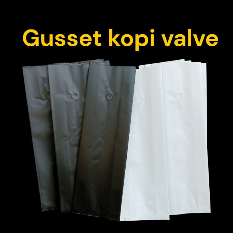 1kg gasset coffee packaging / gasset valve coffee packaging | Shopee ...