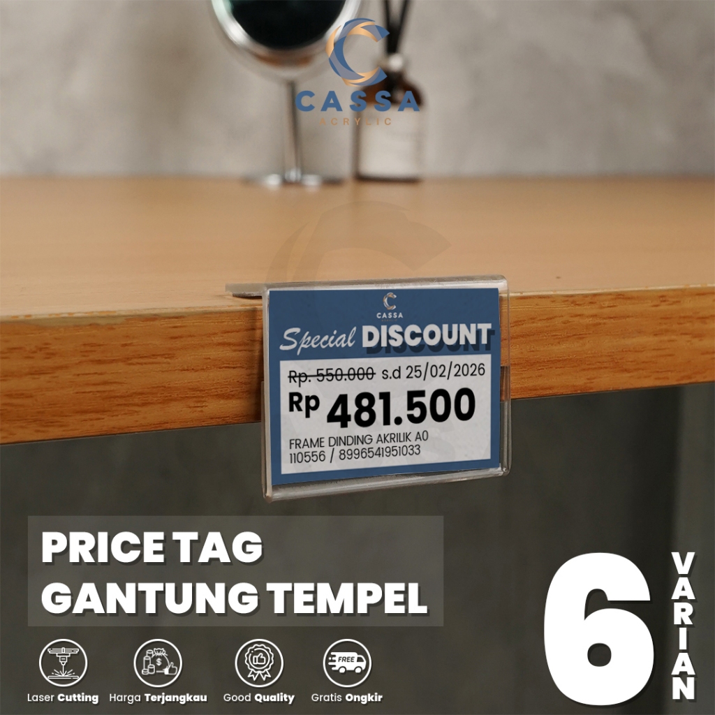 Price tag Price Label / Price tag Stick / Acrylic Price Display ...