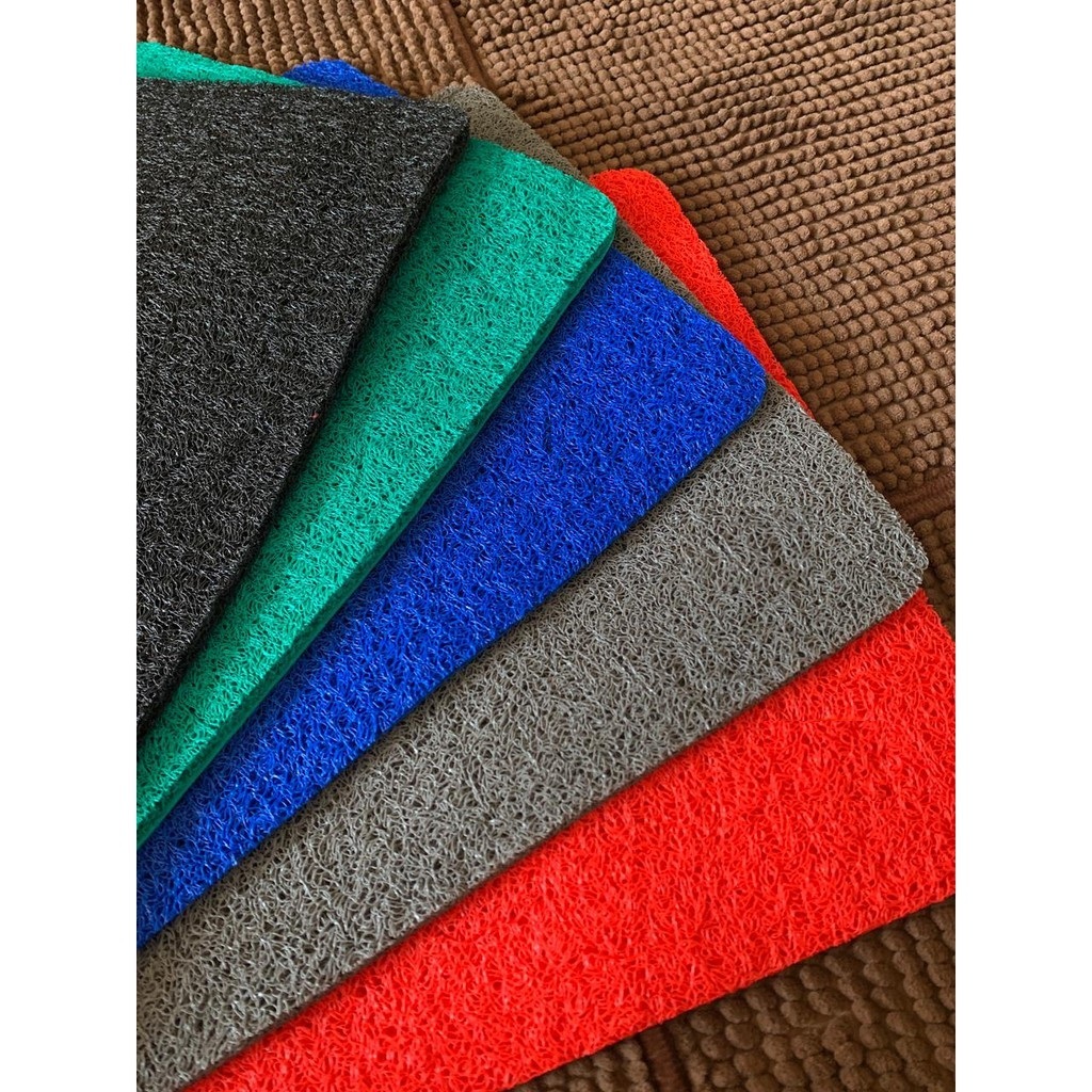 Pvc Noodle Carpet Mat / Vermicelli Soft Rubber Bottom Anti Slip Thick ...