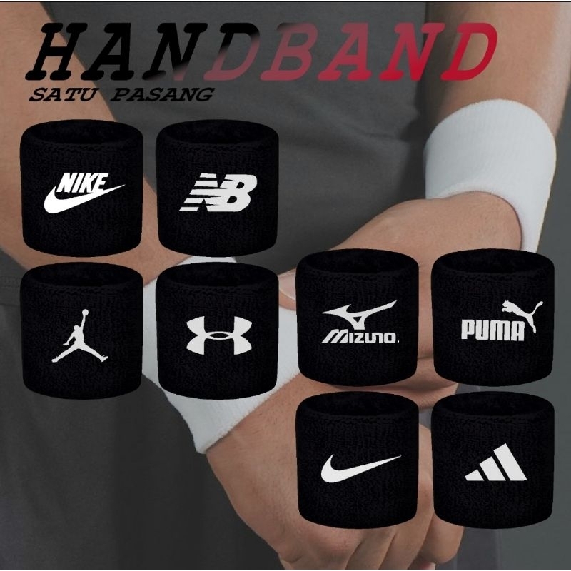 1 PAIR Sports Wrist BAND / Wristband / Handband / Hand BAND / Anti ...