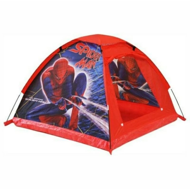 TENDA SECOND • Preloved Spiderman Cartoon Character Children's Camping ...