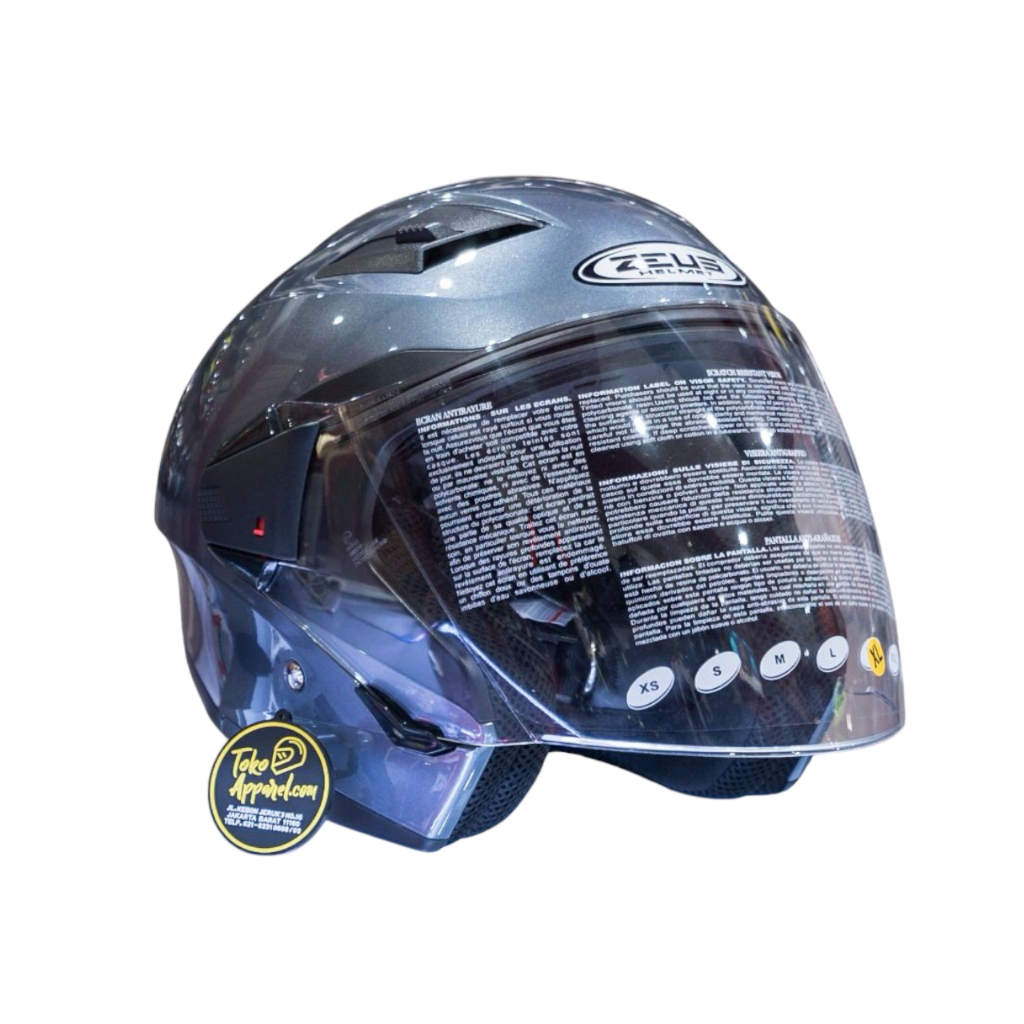 Zeus ZS-611 Titanium Helmet | Shopee Singapore