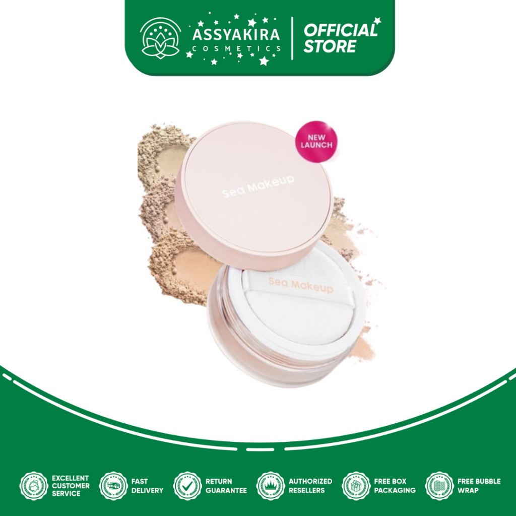 Sea Makeup Acne Blur and Loose Powder Set | Shopee Singapore