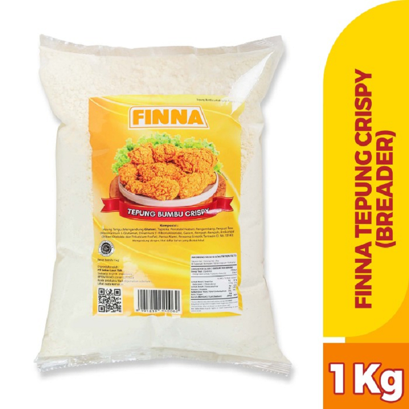Finna Crispy Flour 1 kg Savory Crispy Kriuk (Breader) | Shopee Singapore