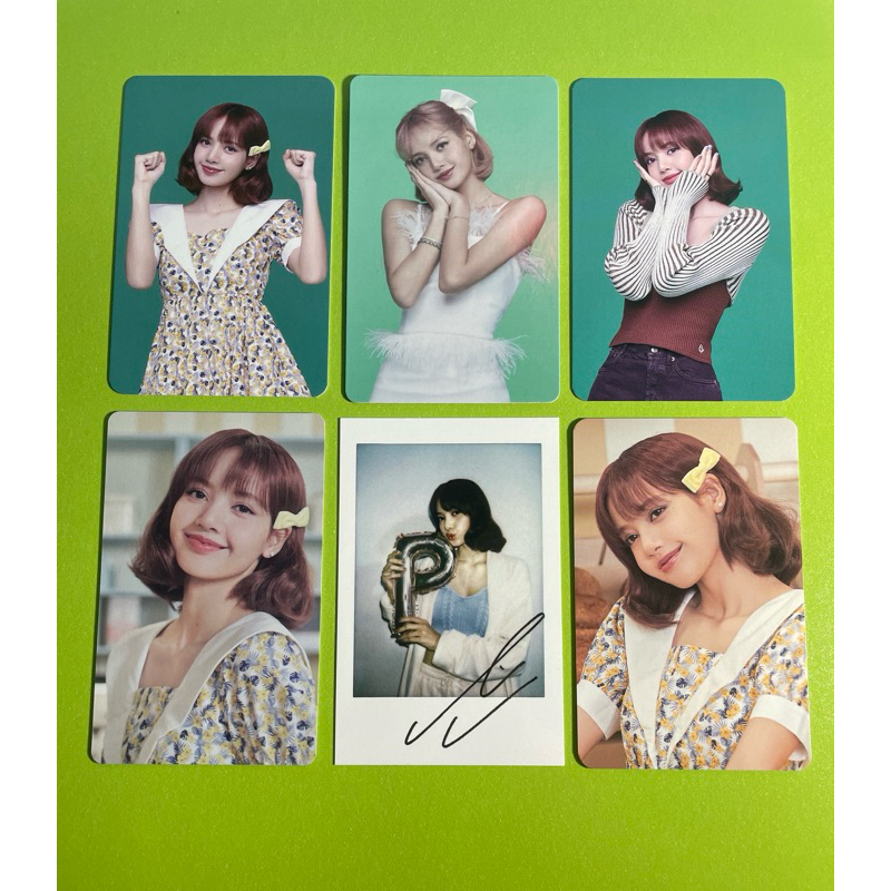 Official photocard pc lisa lisa blackpink (15) | Shopee Singapore