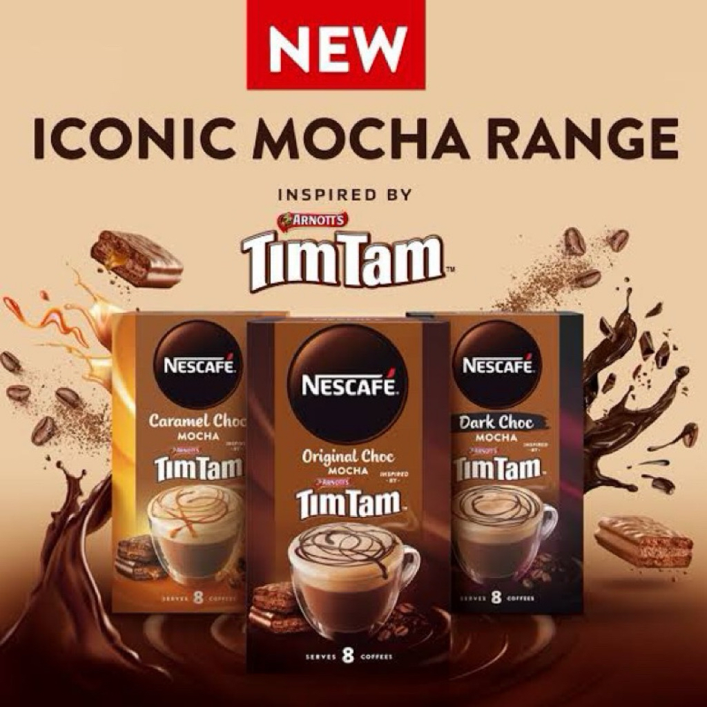 Nescafe Tim Tam Caramel Choc Mocha | Shopee Singapore