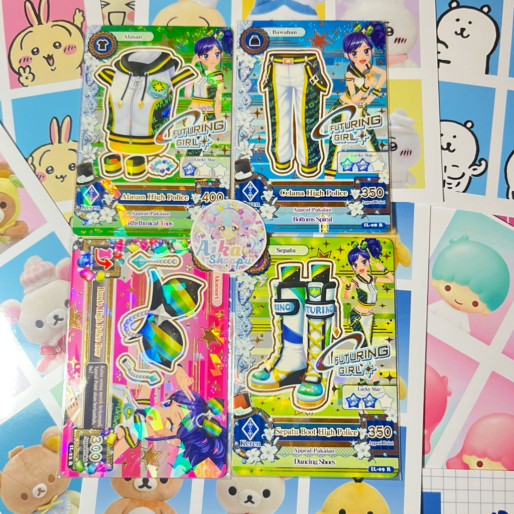 Rare BETA Aoi Kiriya Futuring Girl Aikatsu Card | Shopee Singapore