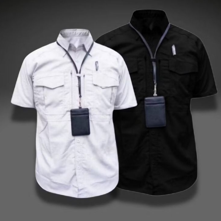 KEMEJA (SENT FROM BANDUNG) Men's Tactical Mtac Short Sleeve Shirt ...