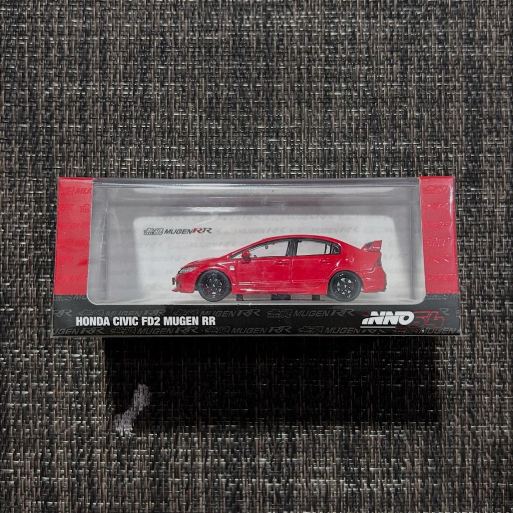Inno64 Honda Civic FD2 Mugen RR Red | Shopee Singapore