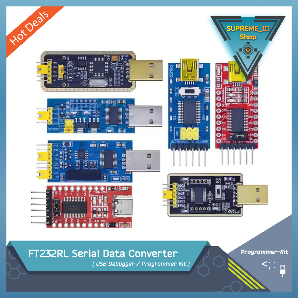 Ft232rl FTDI mini USB to TTL UART Serial COM Interface Debugger Burner Flasher Programming | 1.8 ...